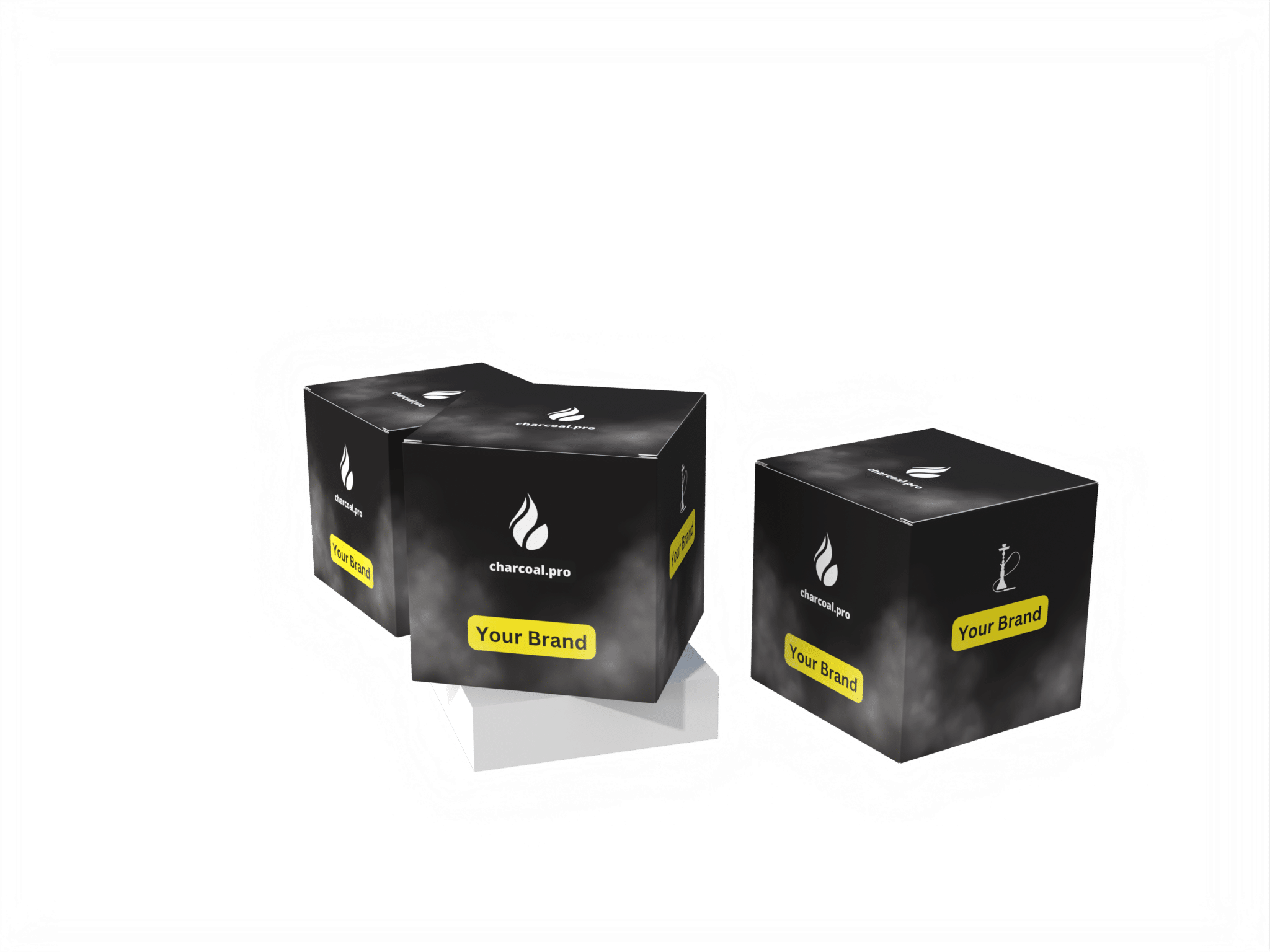 📦 Coconut Charcoal Briquettes Packaging For Shiha & Hookah