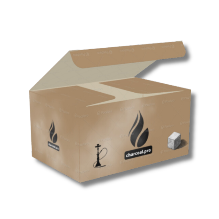 📦 Coconut Charcoal Briquettes Packaging For Shiha & Hookah
