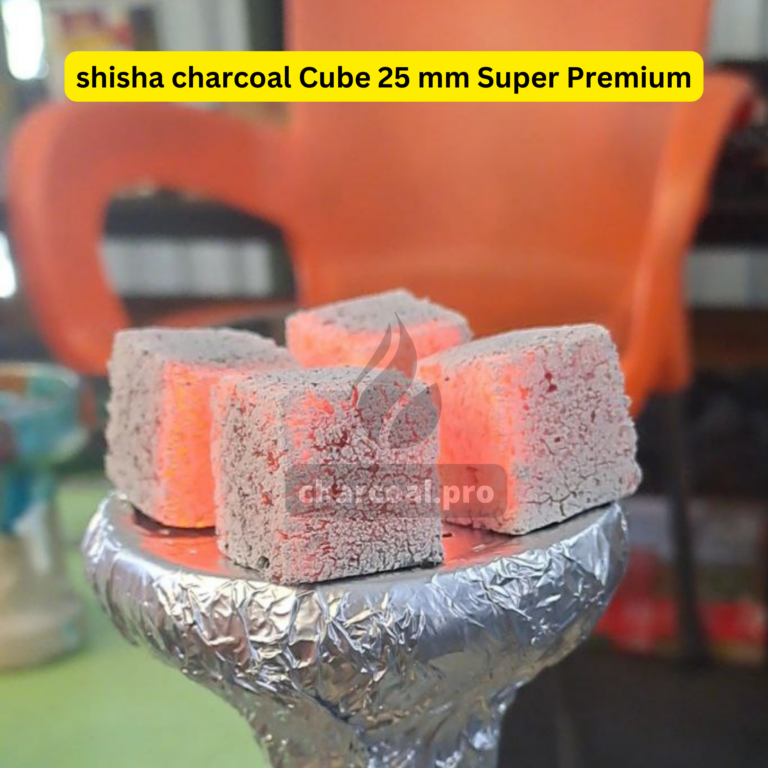 Shisha Charcoal Cube 25 Mm Super Premium