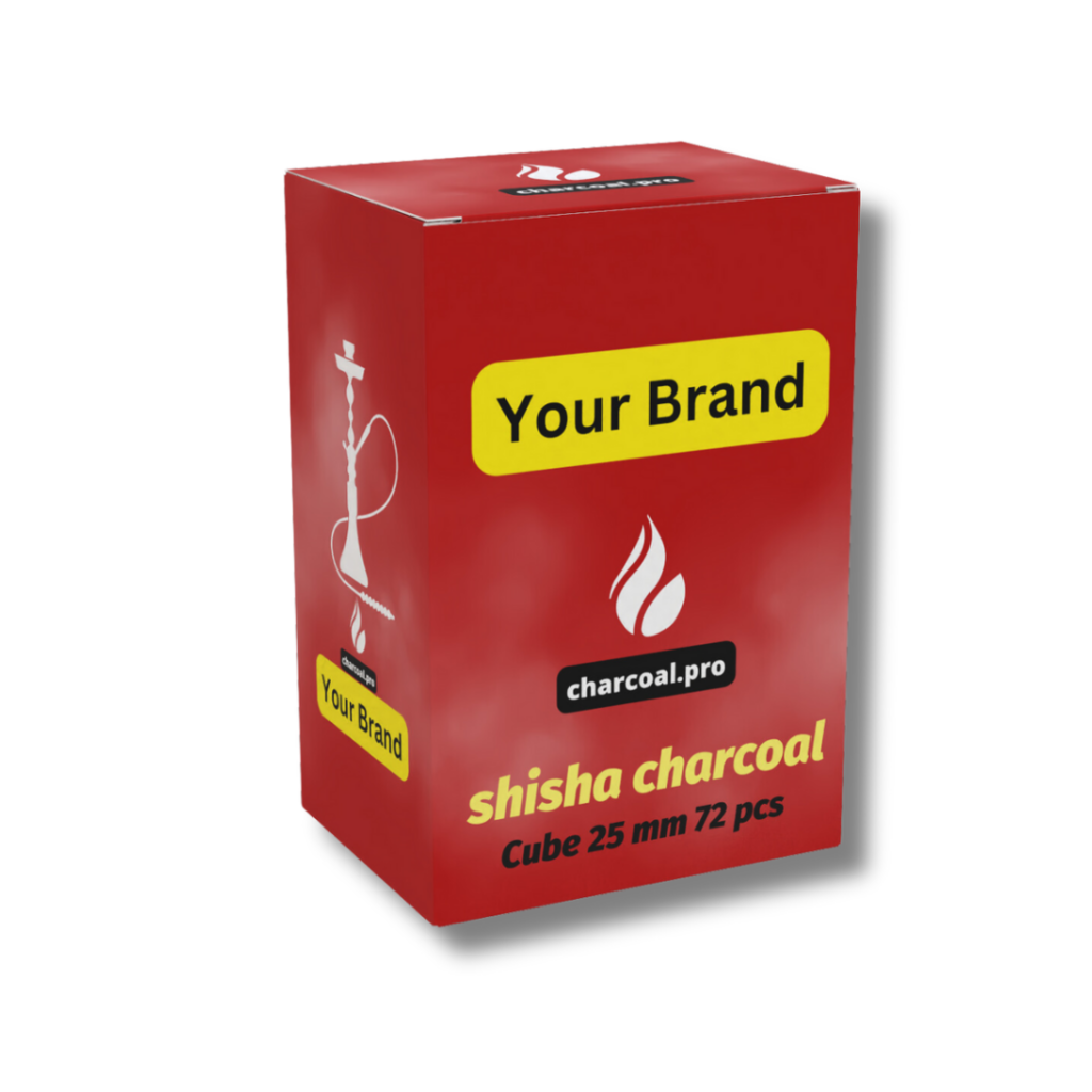Shisha Charcoal Cube 25 Mm Super Premium