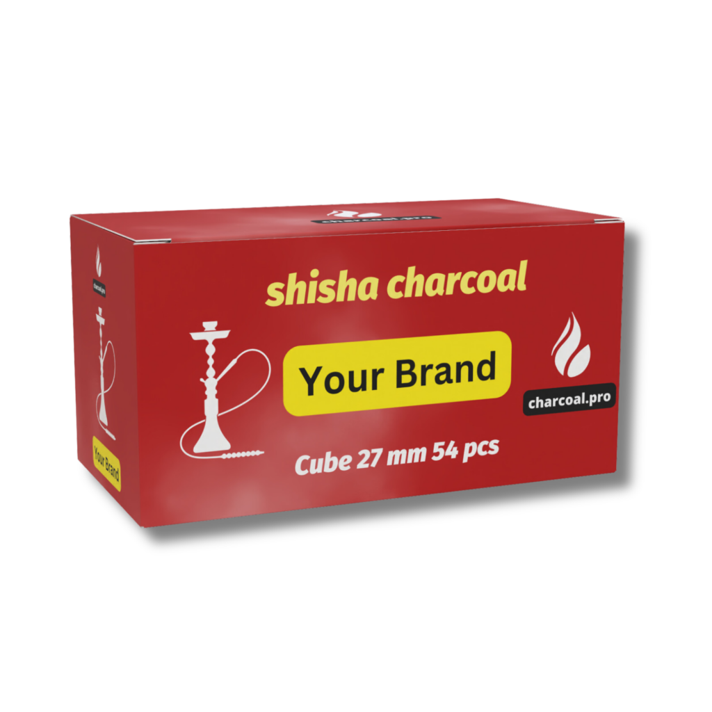 Wholesale Shisha Charcoal Cube 27 Mm Platinum